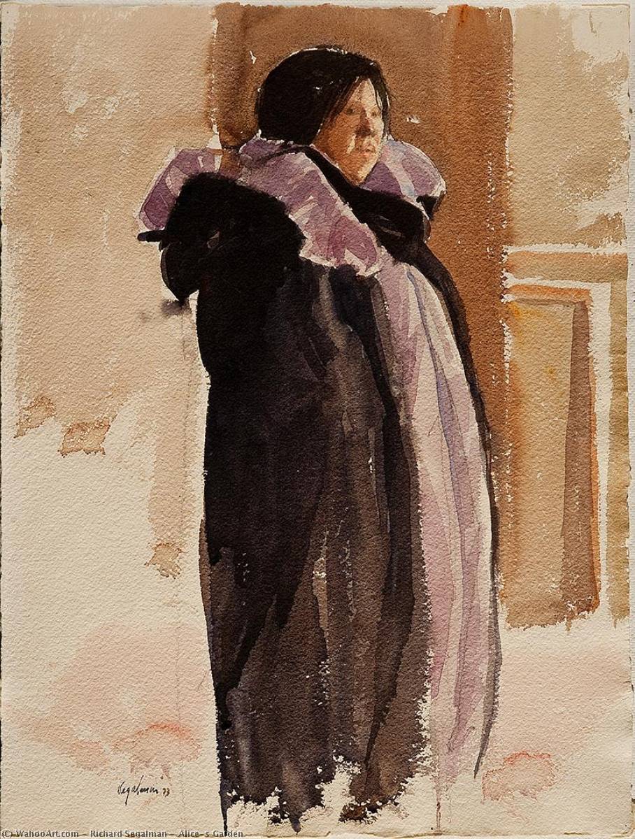 Alice`s Garden, 1973 by Richard Segalman (1934-2021) Richard Segalman ...