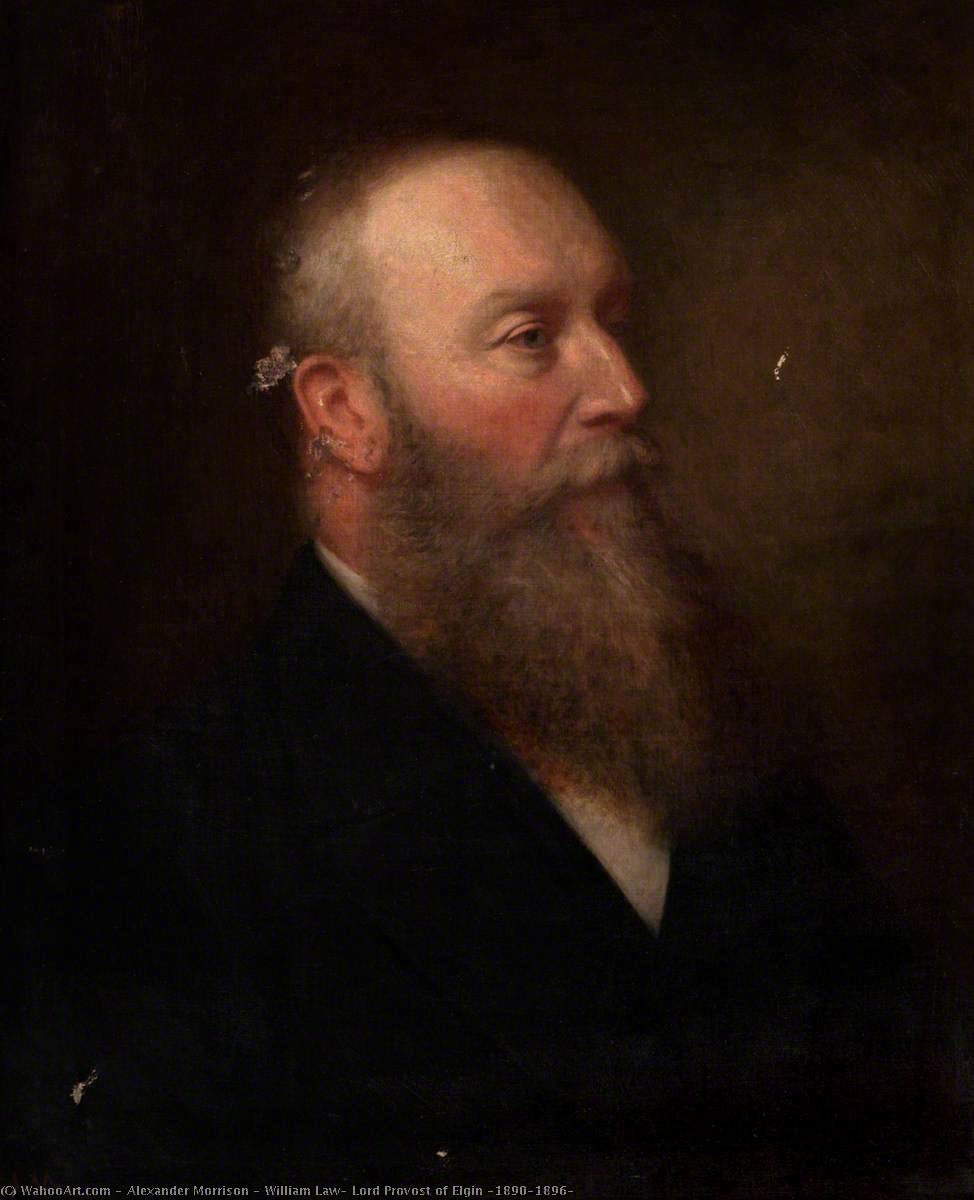 William Law, Lord Provost of Elgin (1890–1896), 1896 by Alexander ...