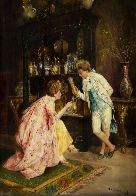 The Connoisseur, 1881 by Philippe Pavy Philippe Pavy | ArtsDot.com