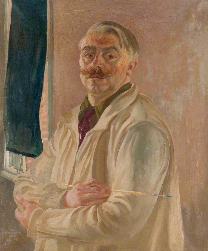 Self Portrait, 1948 by William Drummond Bone William Drummond Bone ...