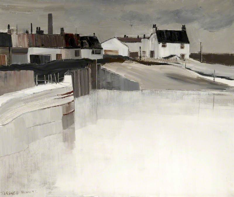 Canal Cottages by Terence Bennett Terence Bennett | ArtsDot.com