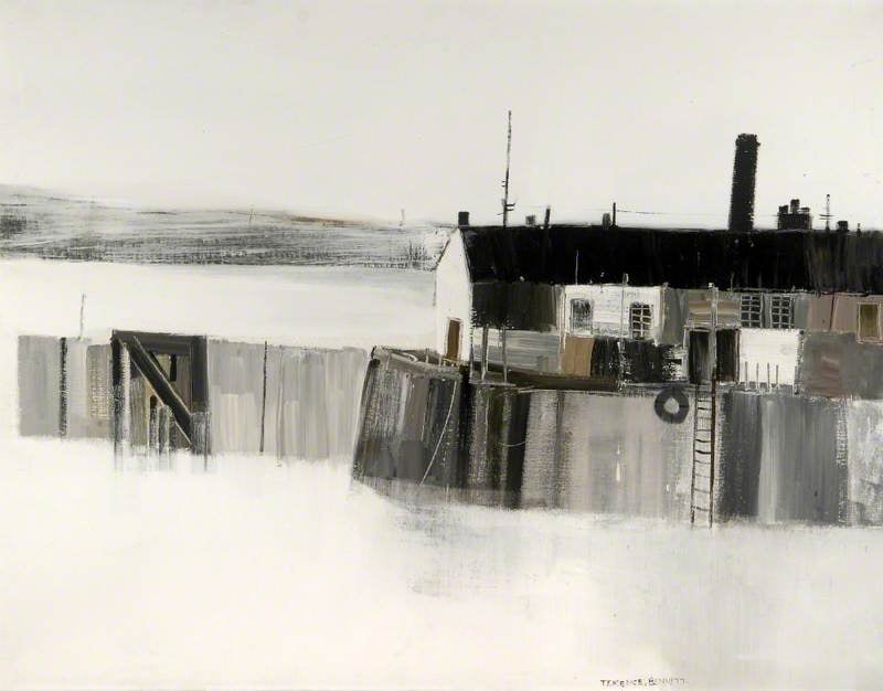 Pier Sheds by Terence Bennett Terence Bennett | ArtsDot.com