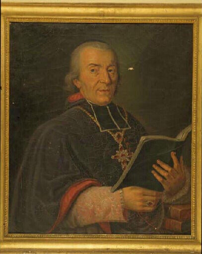 Portrait de Mgr Bigex, archevêque de Chambéry by Moreau Pierre Emmanuel ...