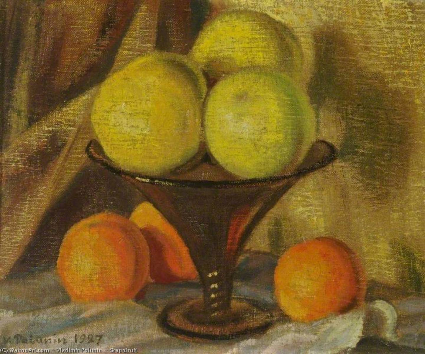 Purchase Oil Painting Replica Grapefruit, 1927 by Vladimir Polunin ...