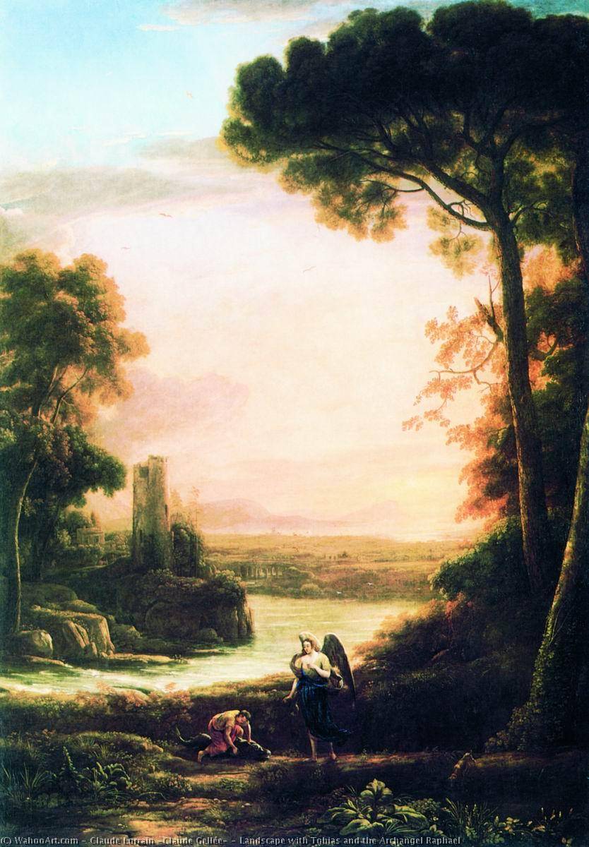 Buy Museum Art Reproductions Landscape with Tobias and the Archangel ...