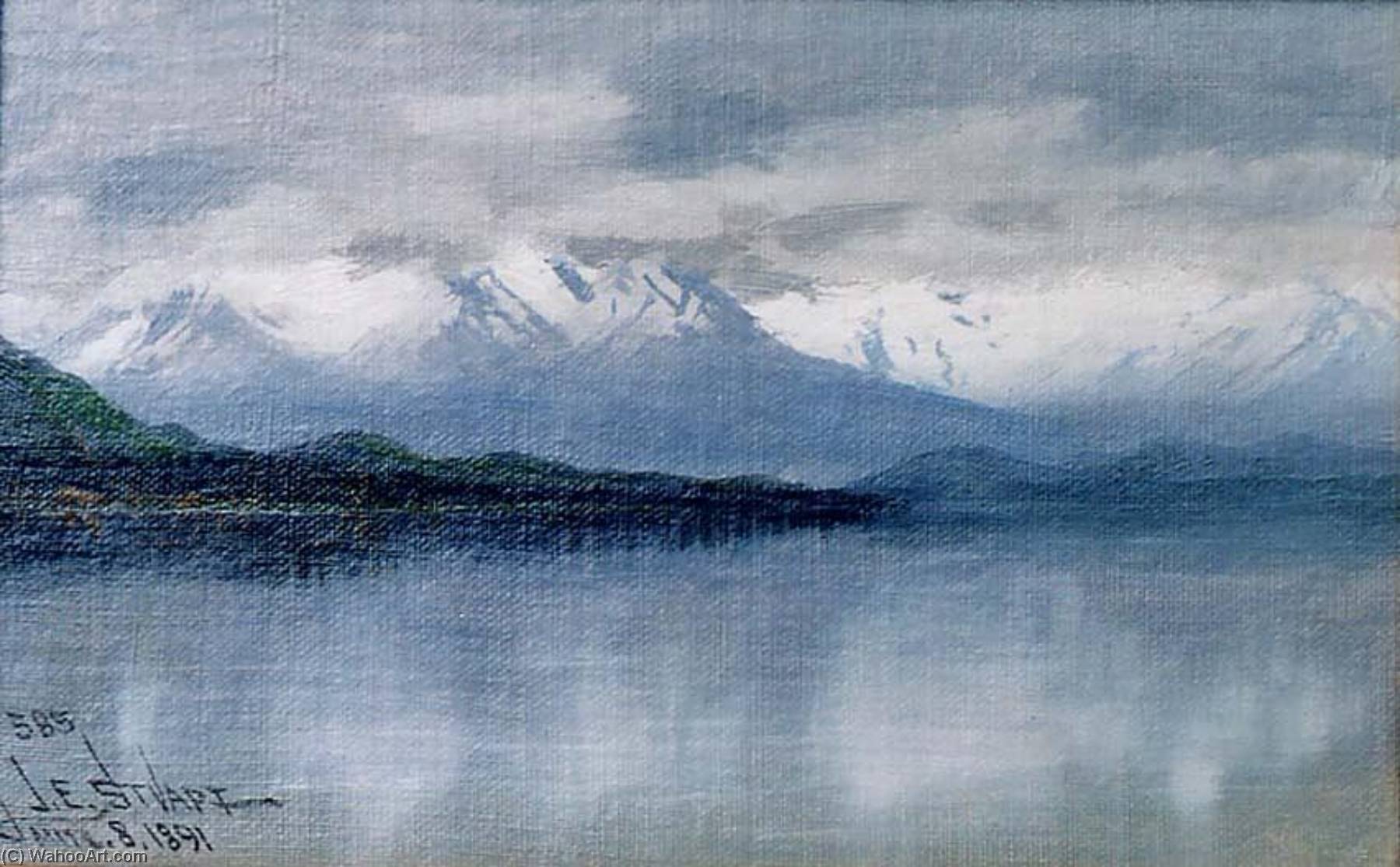 Purchase Oil Painting Replica Snow Squall, Alaska, (painting), 1891 by ...