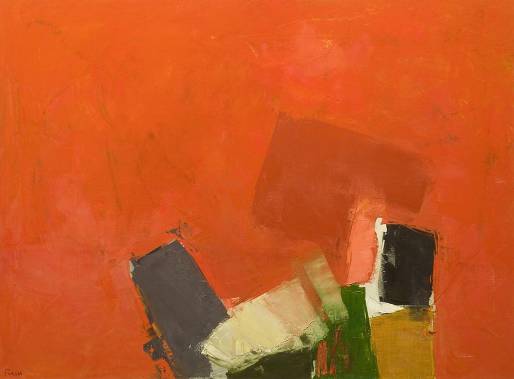 Orange Composition, 1962 by Donald Hamilton Fraser (1929-2009) Donald ...
