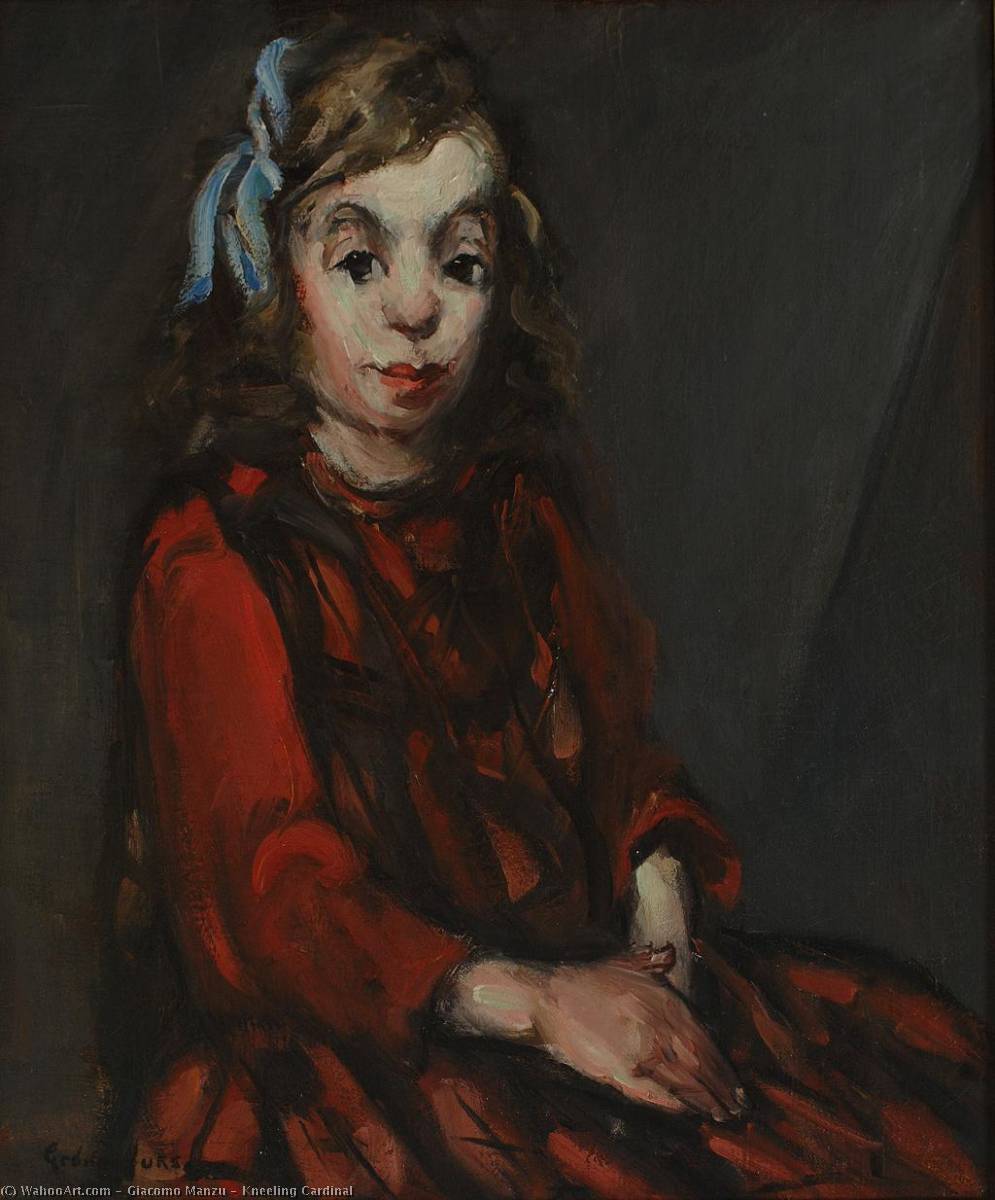 Order Artwork Replica Kneeling Cardinal by Giacomo Manzu (Inspired By ...