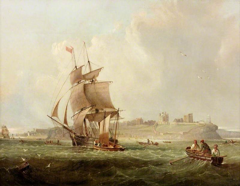 Buy Museum Art Reproductions Mouth of the Tyne by John Warkup Swift ...